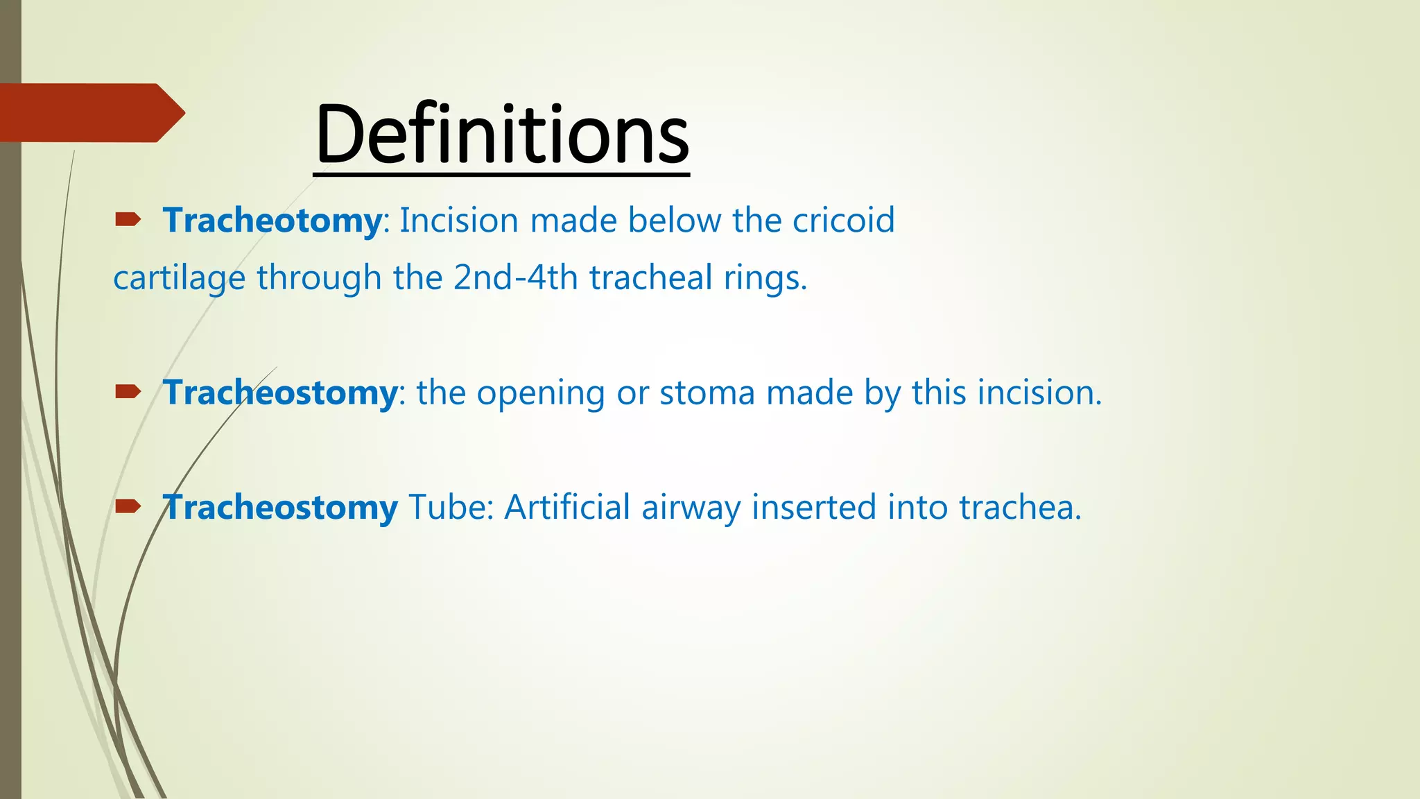 Tracheostomy care. | PPTX
