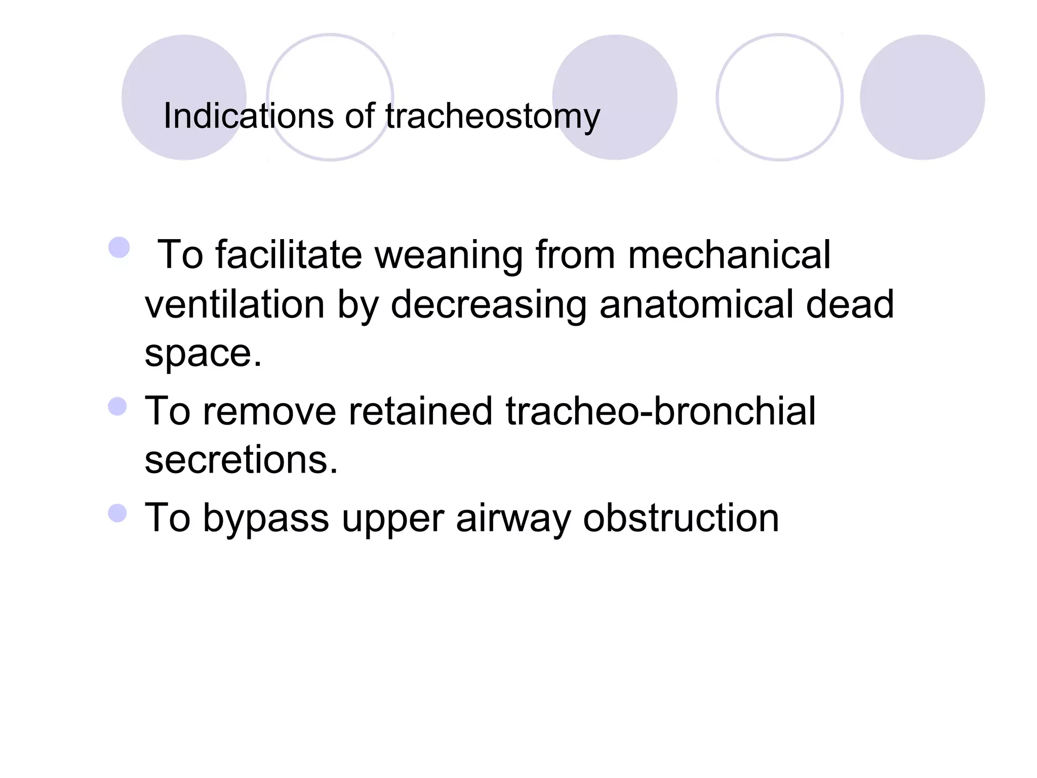 Tracheostomy and its post op care last | PPT