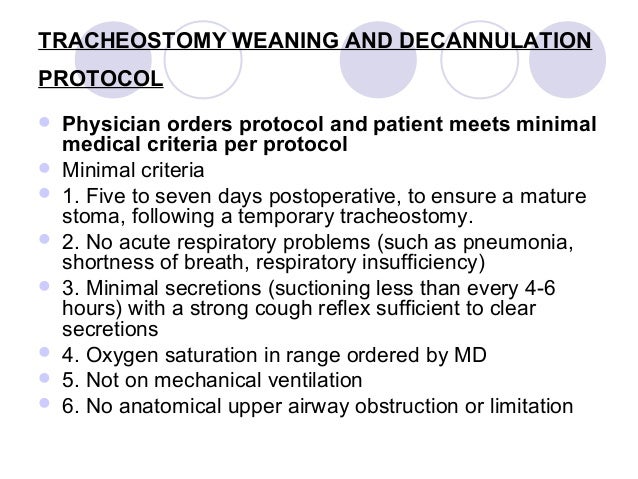 Tracheostomy and its post op care last
