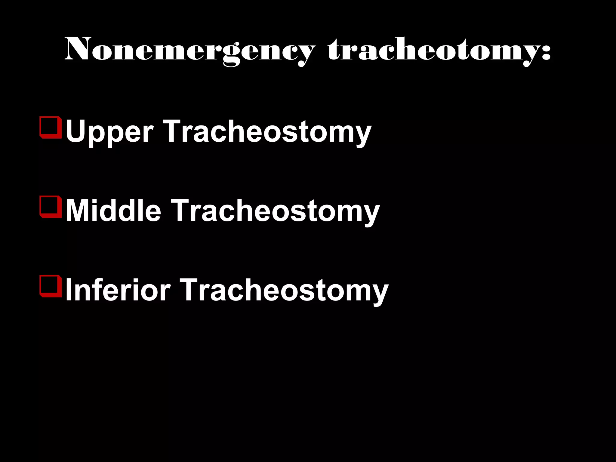 Tracheostomy | PPT