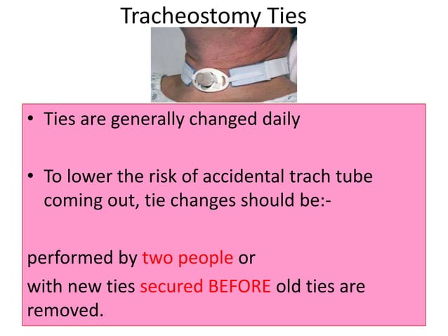 Tracheostomy care | PPTX | Ear, Nose and Throat Conditions | Diseases ...