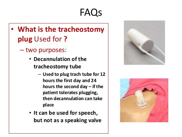 Tracheostomy care