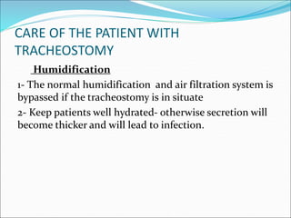 tracheostomycare-160506090550. by loksappt | PPT