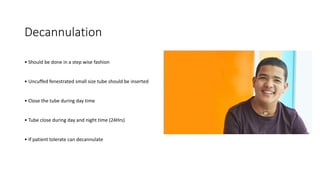 Tracheostomy care | PPTX