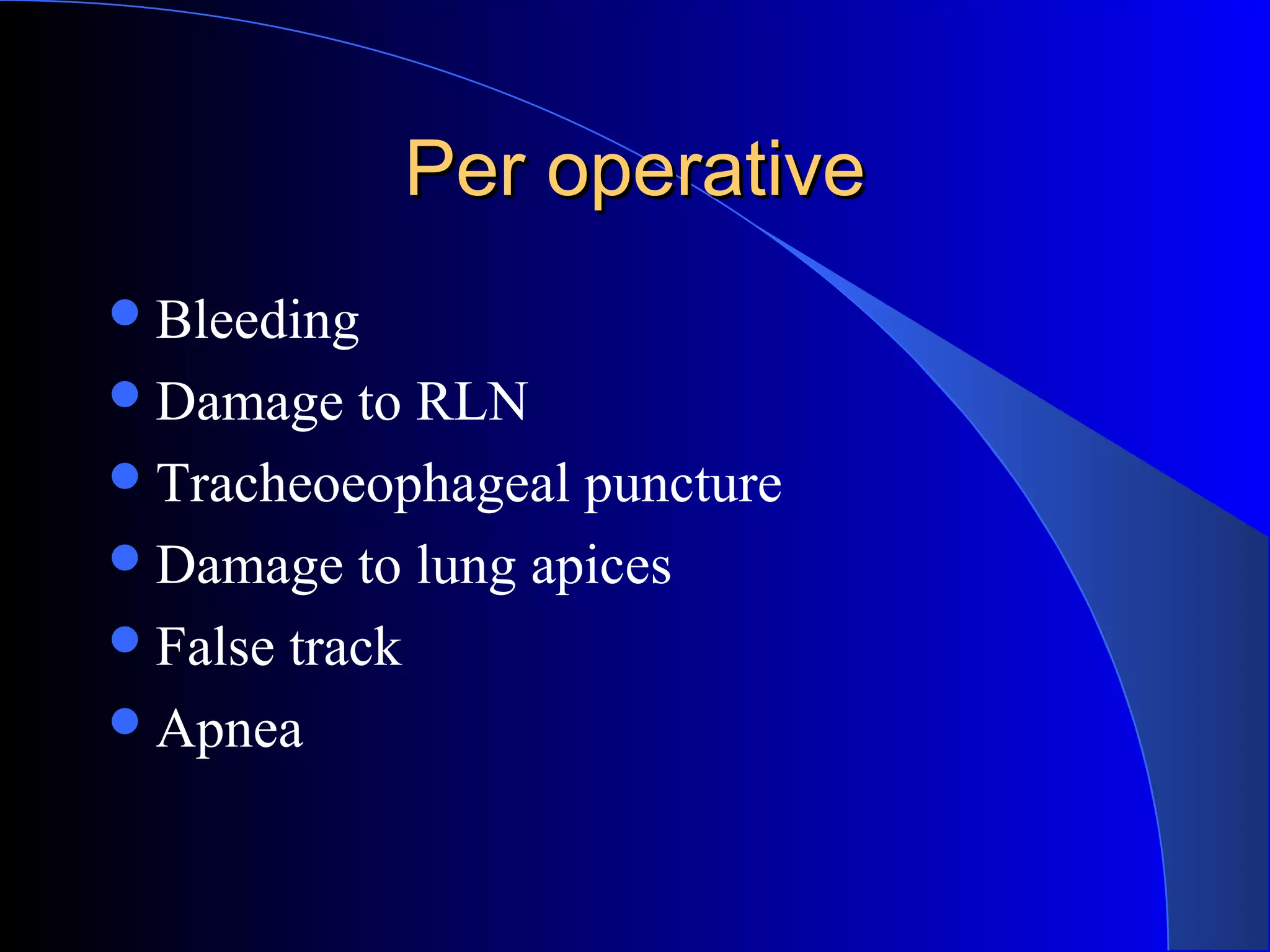 Tracheostomy and post op care | PPT