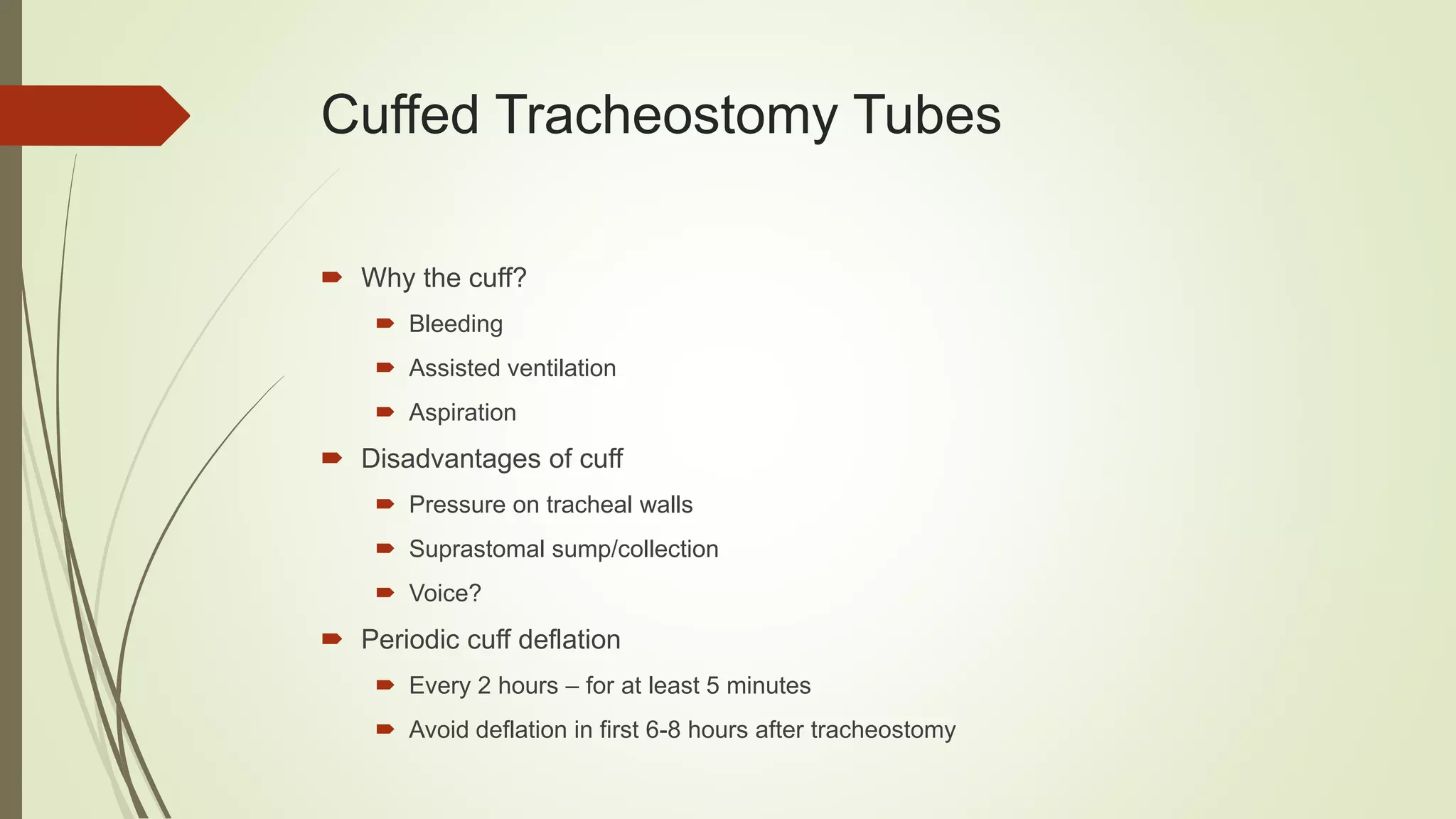 Tracheostomy Care for Nursing Staff | PPTX