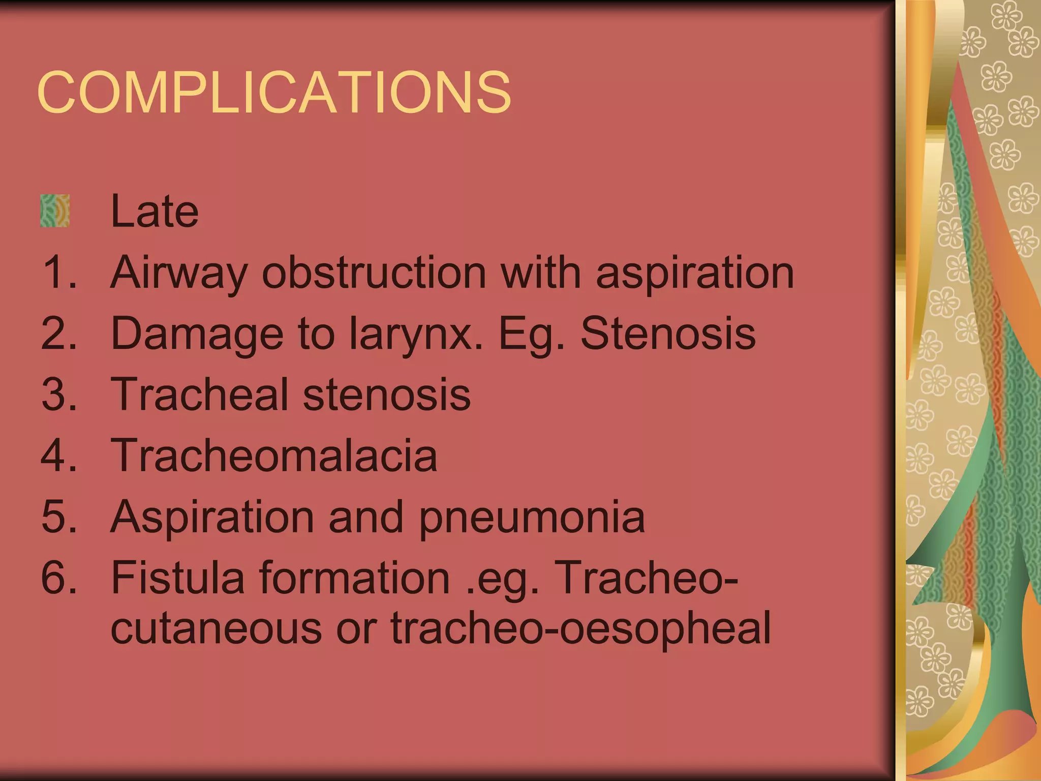 Tracheostomy care | PPT