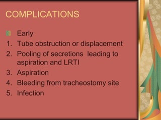 Tracheostomy care | PPT