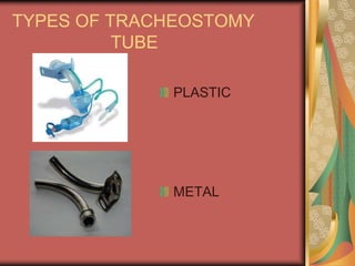 Tracheostomy care | PPT