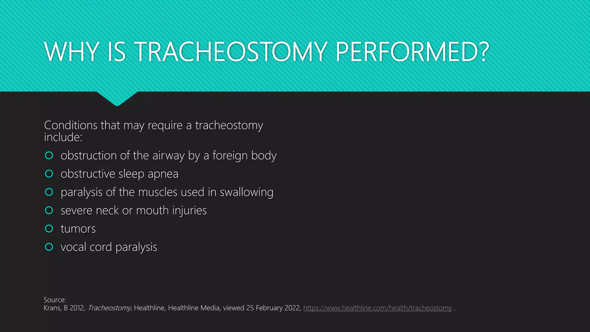 TRACHEOSTOMY CARE | PPTX