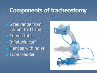 care of the patient with a Tracheostomy | PDF