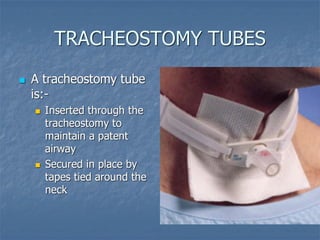 care of the patient with a Tracheostomy | PDF