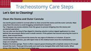 Tracheostomy Care and suctioning client pptx | PPTX