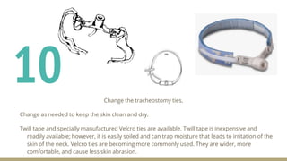 Tracheostomy care and management | PPTX