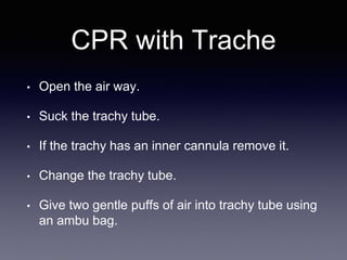 Tracheostomy Care Pathway | PPTX