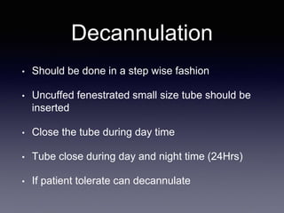 Tracheostomy Care Pathway | PPTX