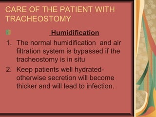 Tracheostomy care bitto | PPT