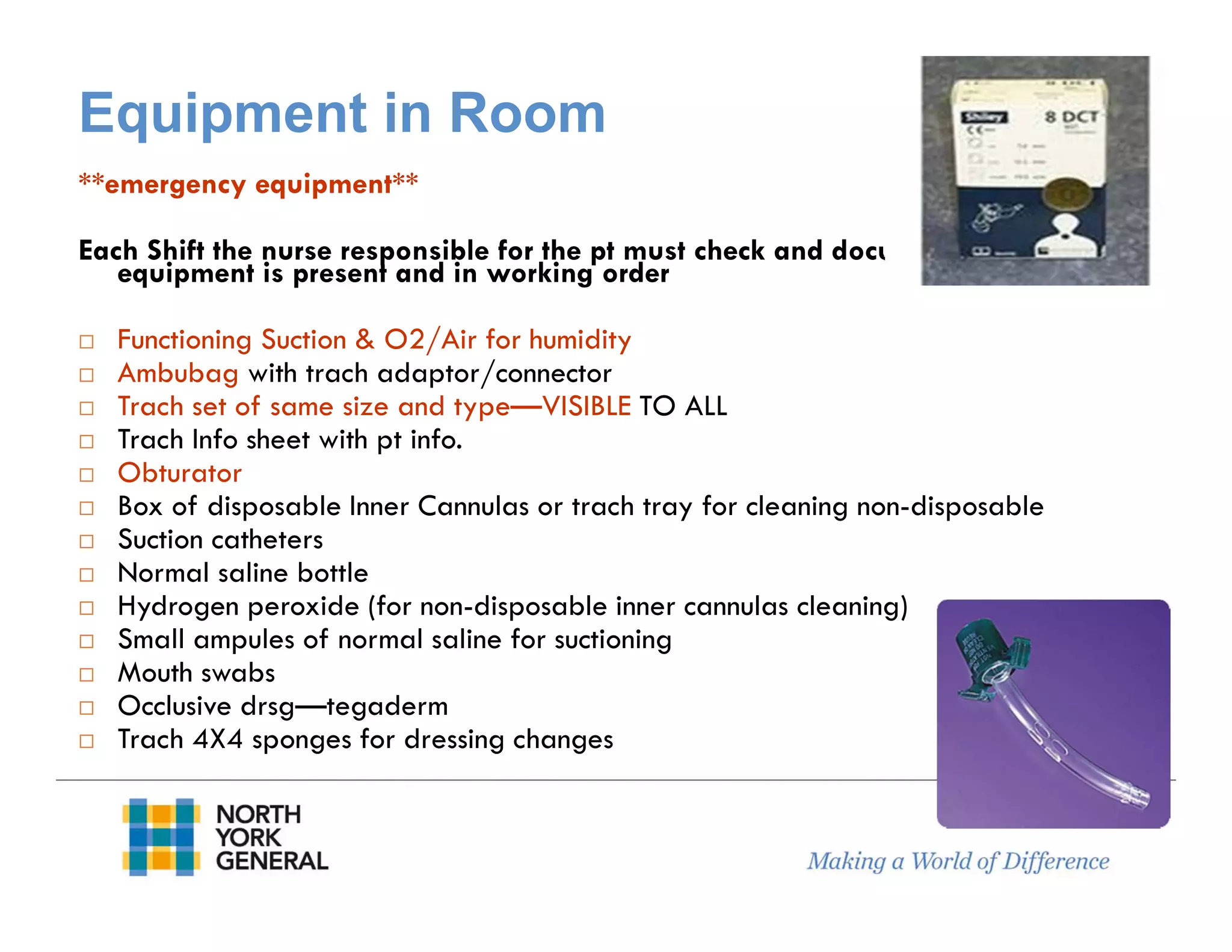 Tracheostomy care & management | PDF