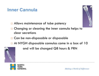 Tracheostomy care & management | PDF