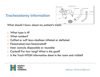 Tracheostomy care & management | PDF