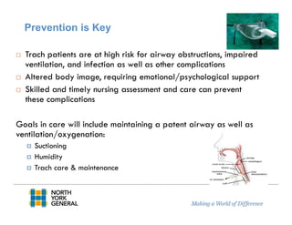 Tracheostomy care & management | PDF