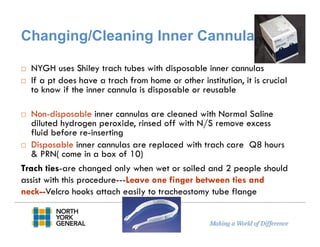 Tracheostomy care & management | PDF