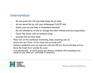 Tracheostomy care & management | PDF