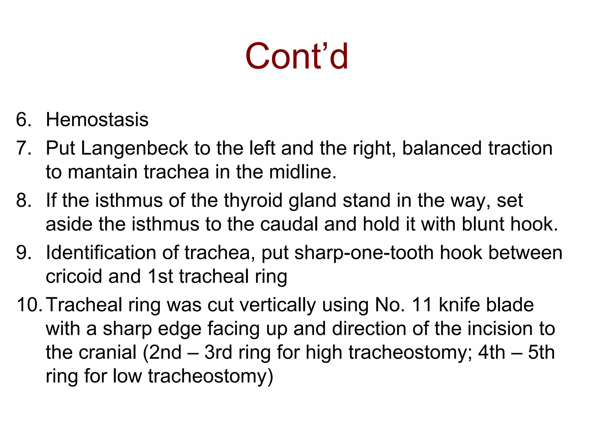 Tracheostomy class | PPTX