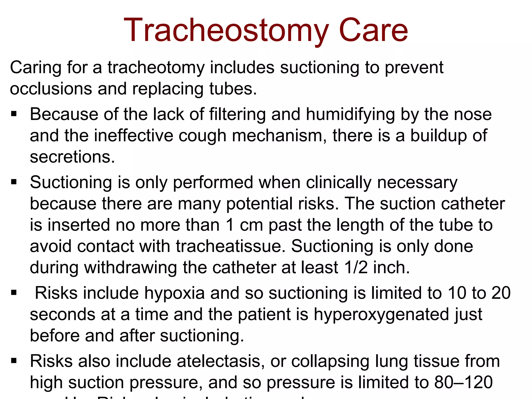 Tracheostomy class | PPTX