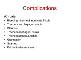 Tracheostomy class | PPTX