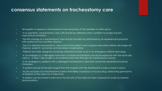 Tracheostomy complications, management and prevention.pptx