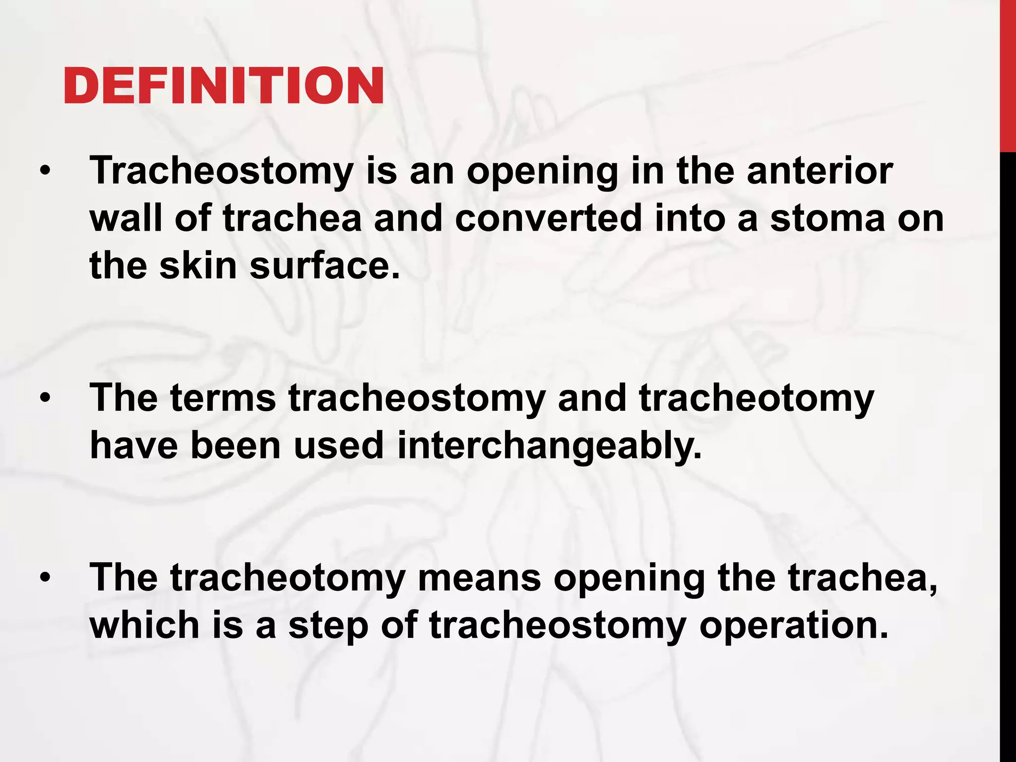 Tracheostomy | PPTX | Thyroid Disorders | Endocrine and Metabolic Diseases