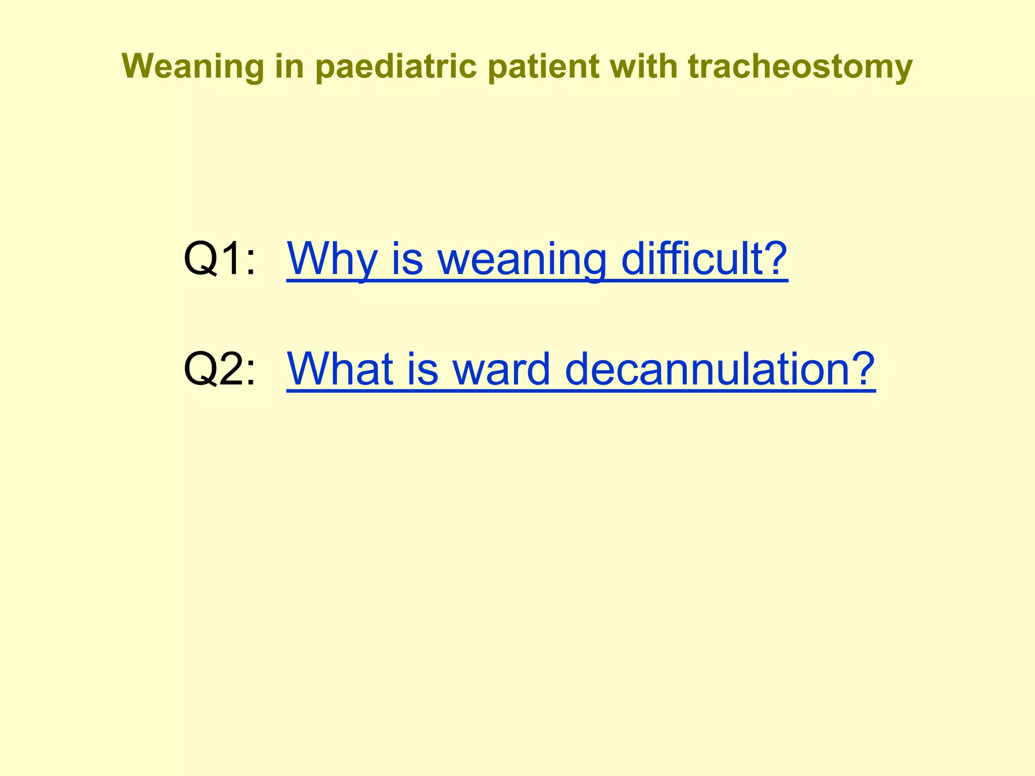 Tracheostomy for PG students | PPT