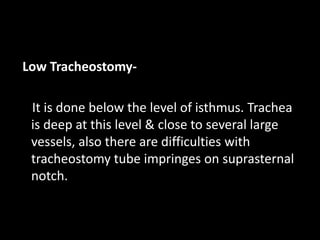 Tracheostomy final | PPTX