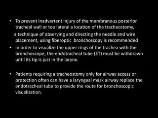 Tracheostomy final | PPTX