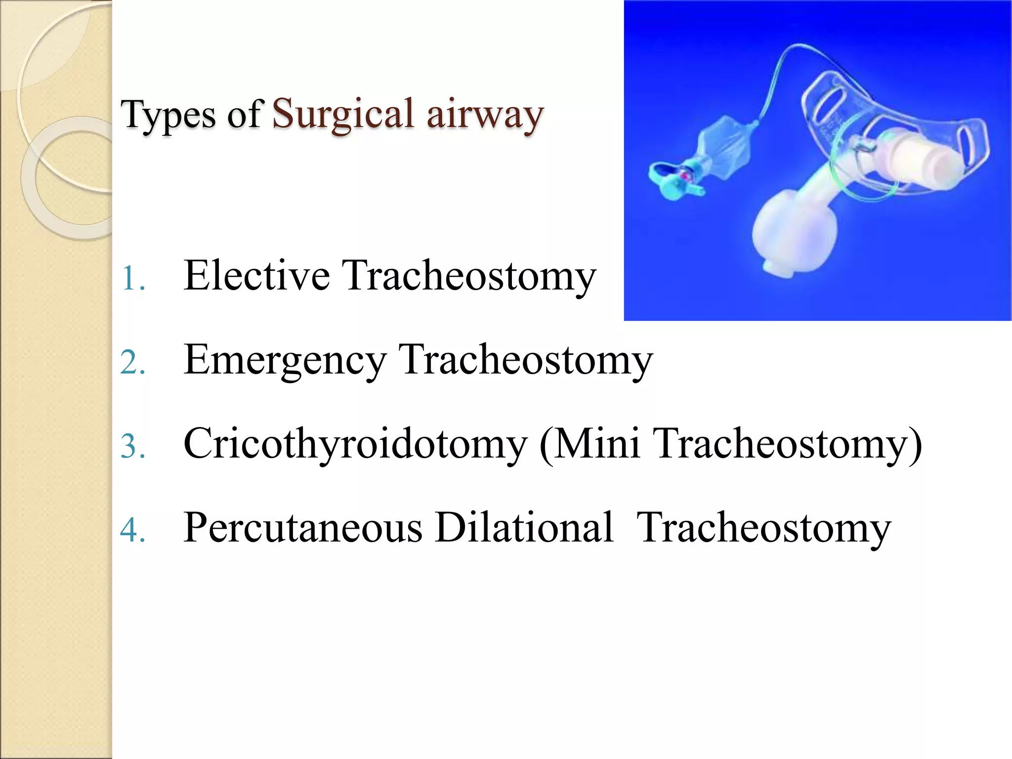 Tracheostomy | PPT