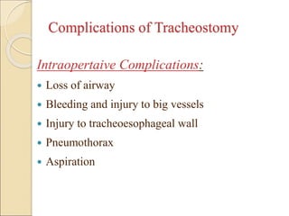 Tracheostomy | PPT