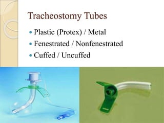 Tracheostomy | PPT