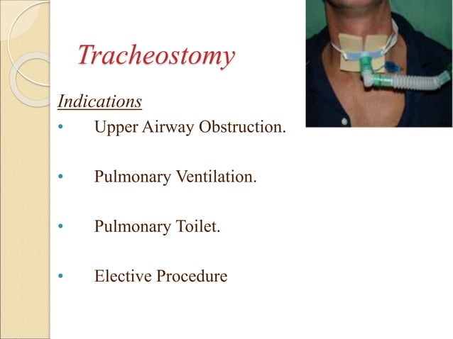 Tracheostomy | PPT | First Aid | Injuries