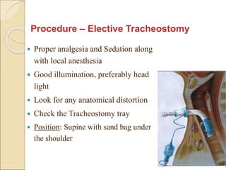 Tracheostomy Procedure Anatomy