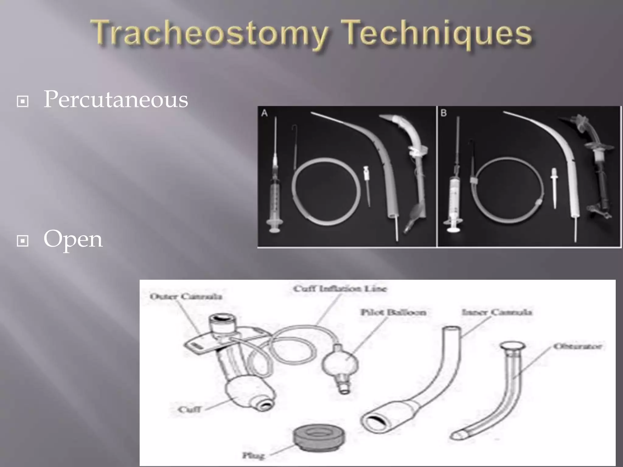 Tracheostomy Final.pptx | Ear, Nose and Throat Conditions | Diseases ...