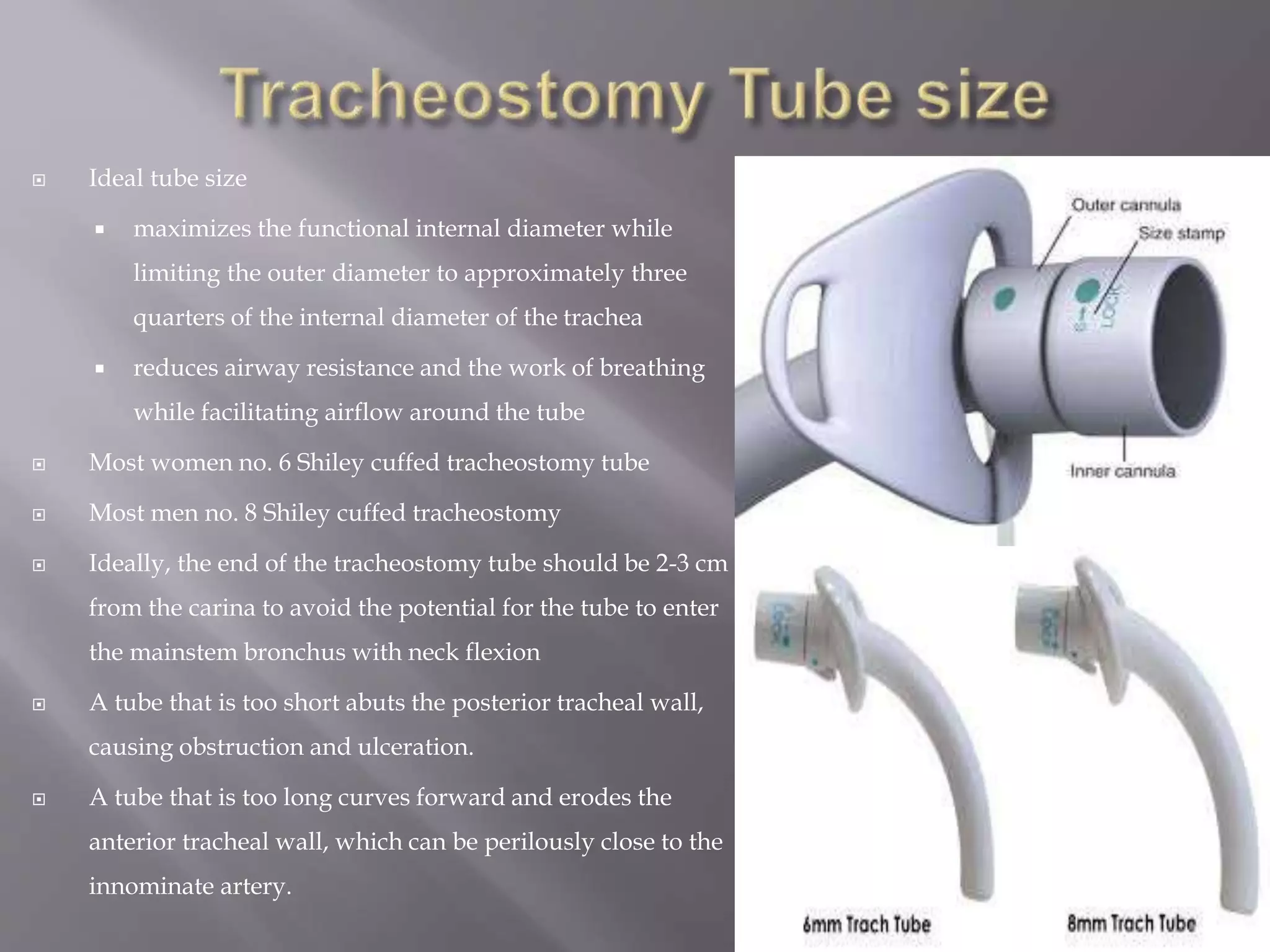 Tracheostomy Final.pptx | Ear, Nose and Throat Conditions | Diseases ...