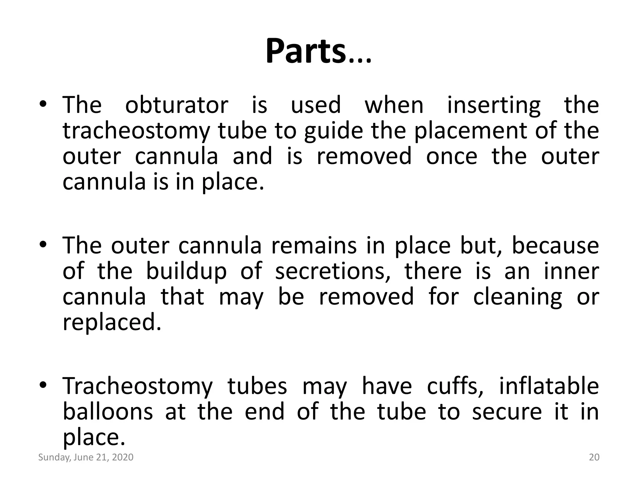 Tracheostomy and its care | PPTX