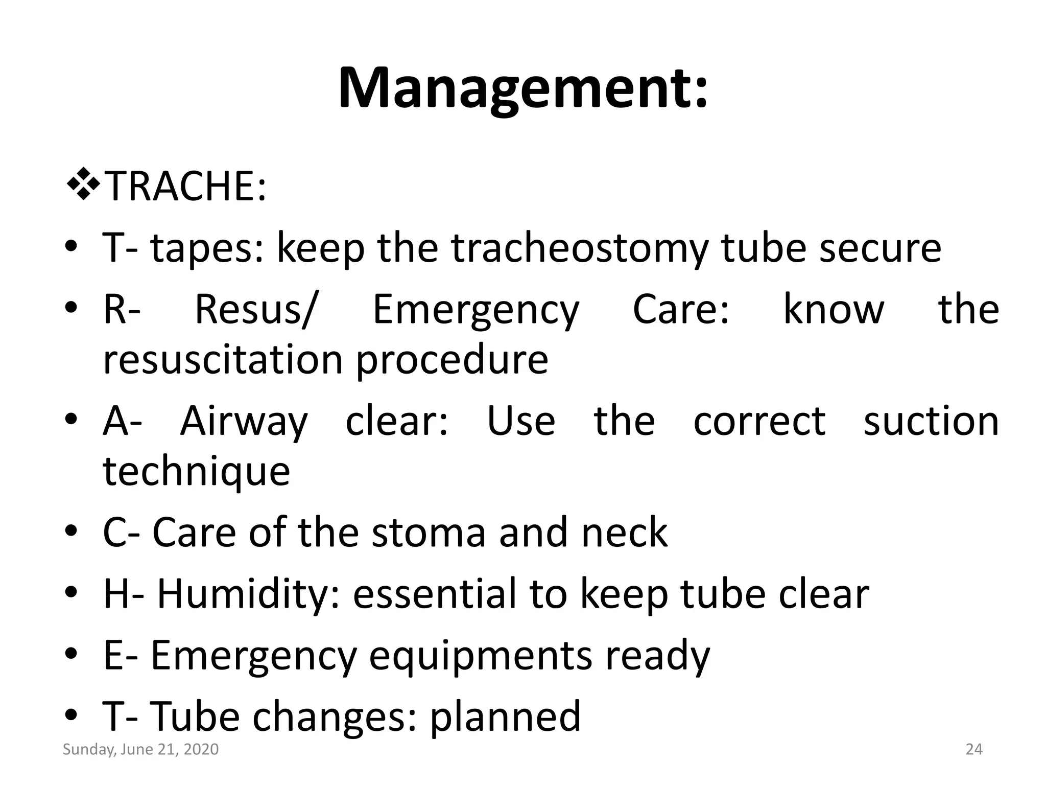 Tracheostomy and its care | PPTX