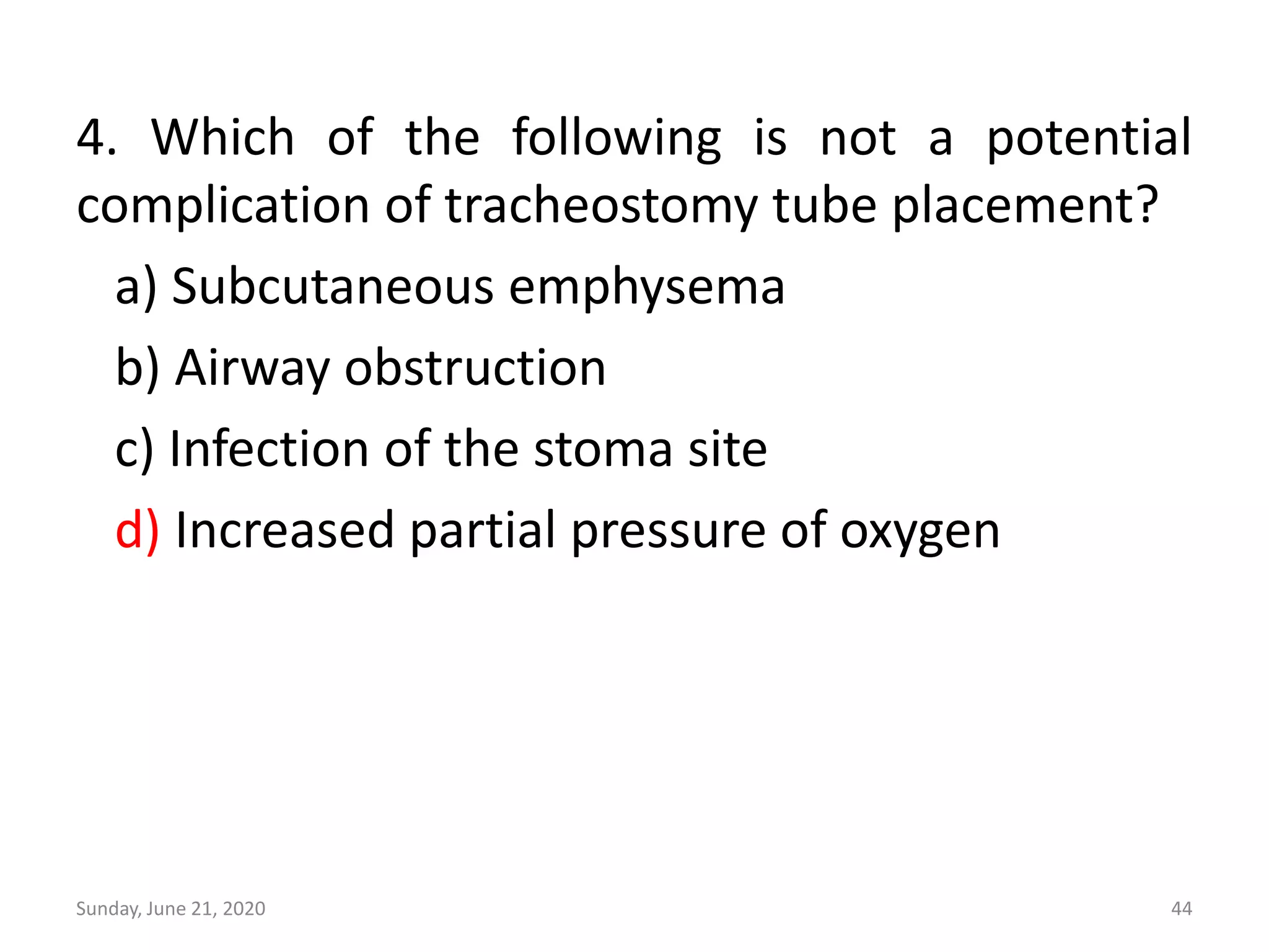 Tracheostomy and its care | PPTX