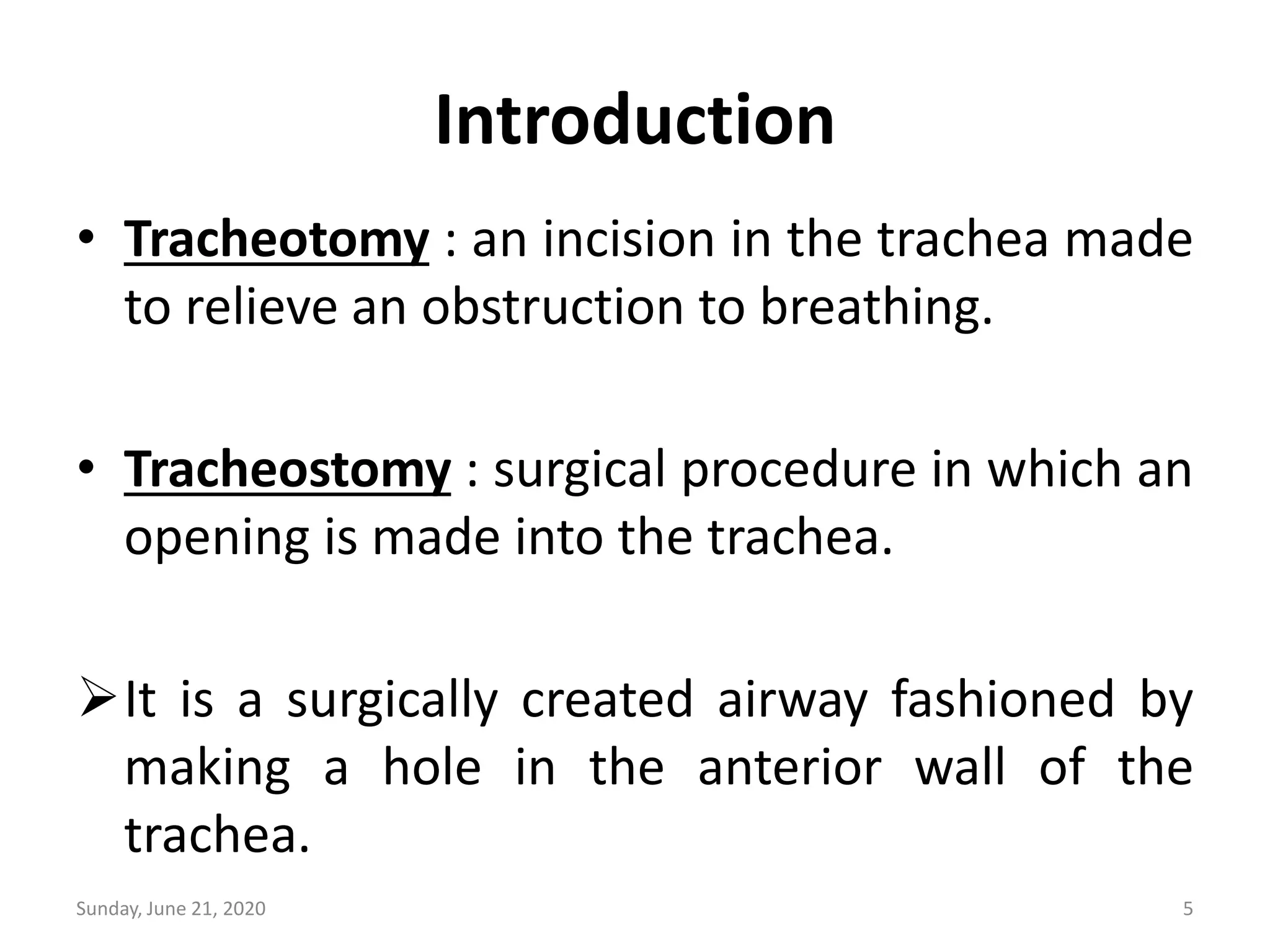 Tracheostomy and its care | PPTX