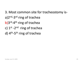 Tracheostomy and its care | PPTX
