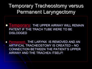 Tracheostomy care | PPT