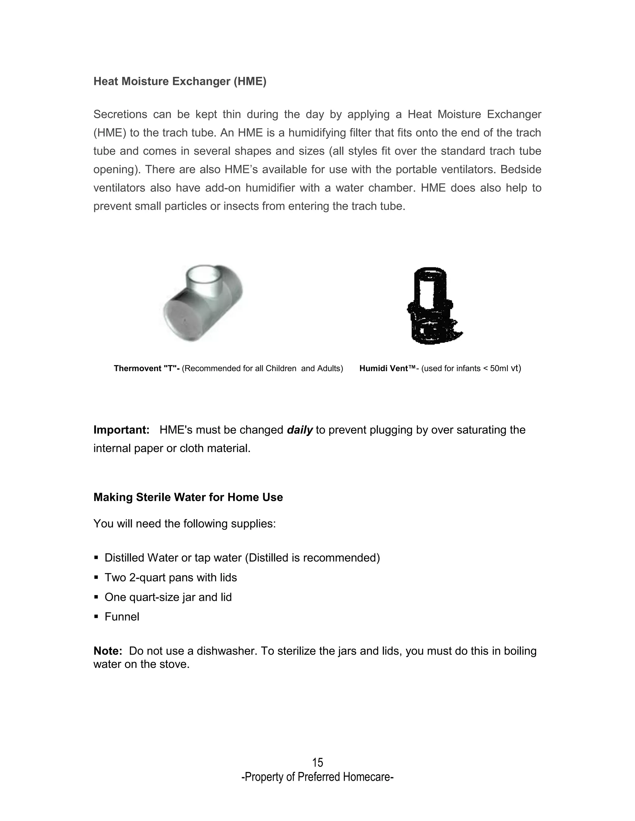 Tracheostomy home care guidelines | PDF