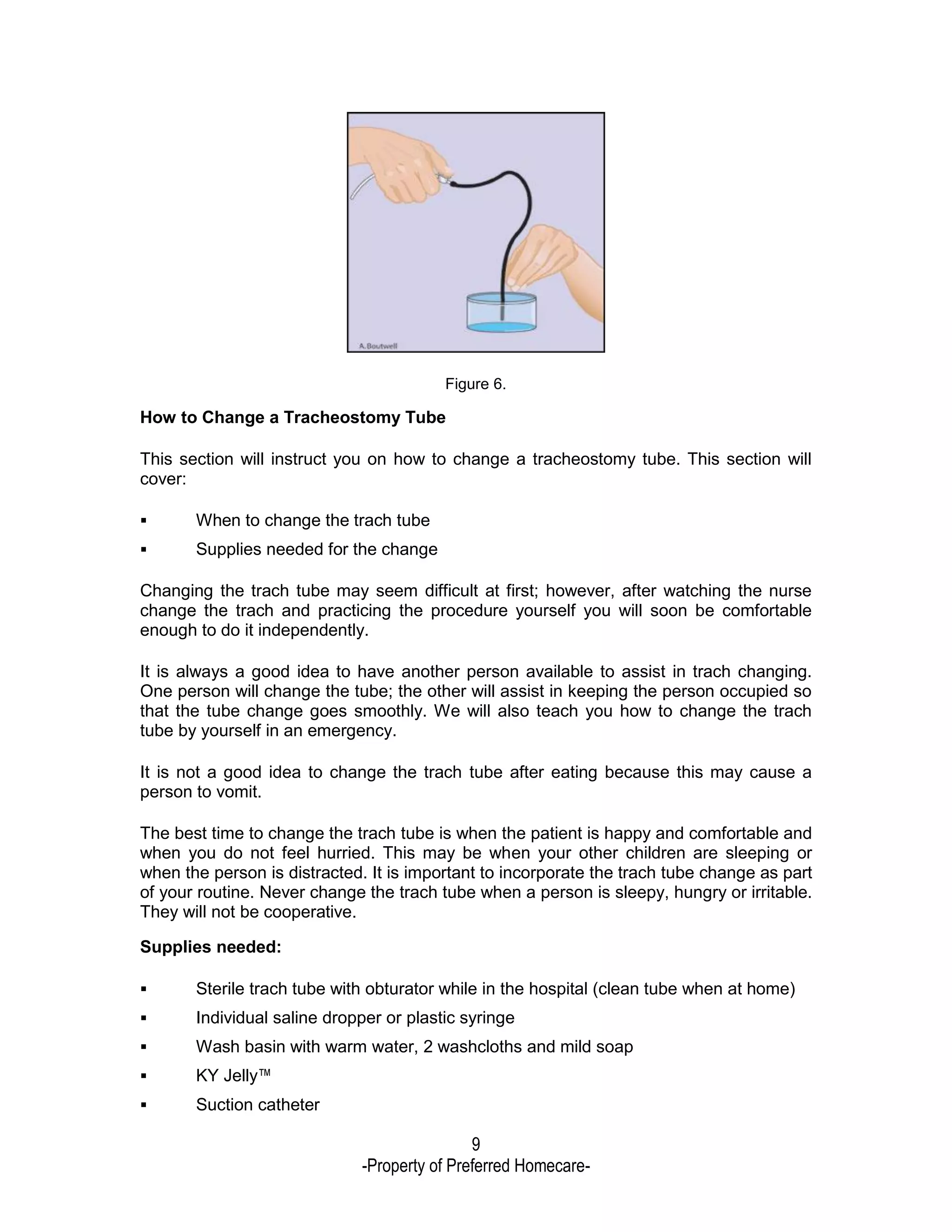 Tracheostomy home care guidelines | PDF